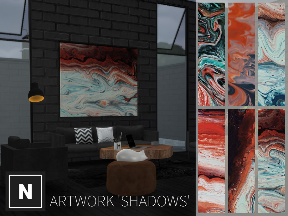 The Sims Resource | netsims - shadows - artwork - requires city living