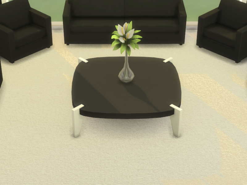 The Sims Resource | Retro Coffee Table
