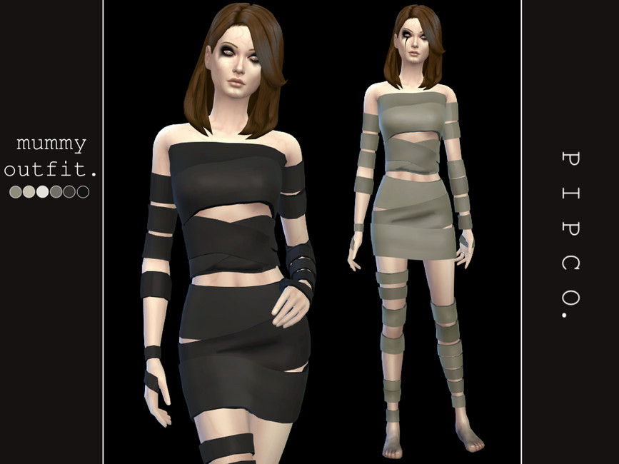 The Sims Resource - Mummy Outfit.