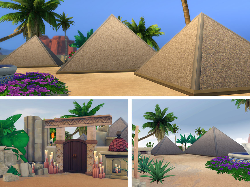 The Sims Resource - Pyramid Spa