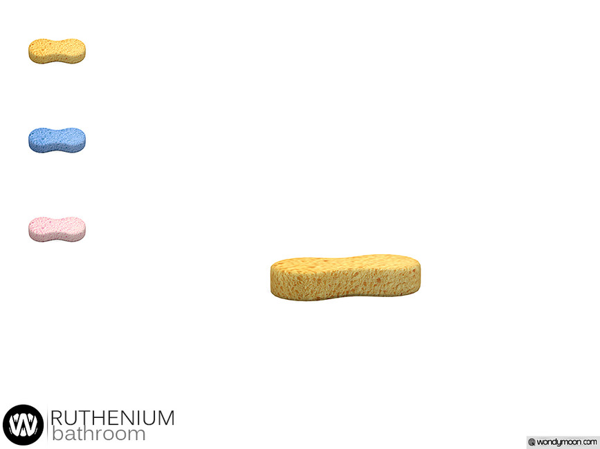 The Sims Resource - Ruthenium Bath Sponge