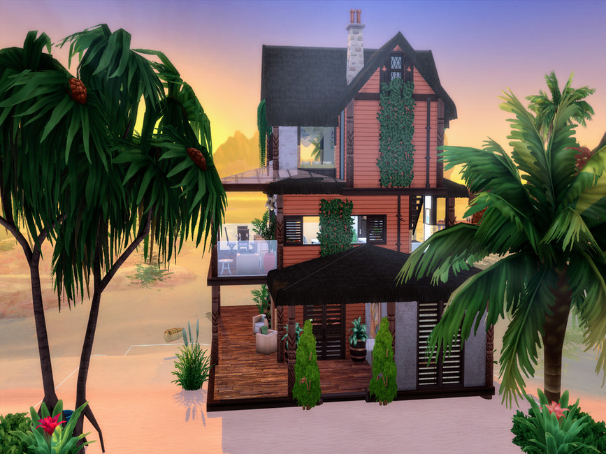 The Sims Resource - Peach Tree Retreat