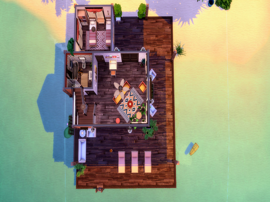 The Sims Resource - Peach Tree Retreat
