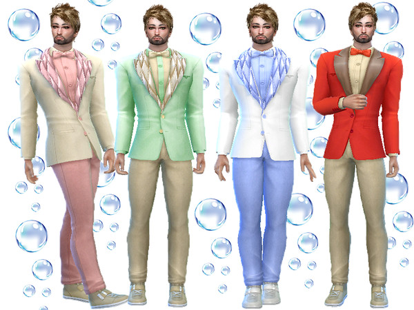 The Sims Resource | Velvet suit recolor (Seasons)