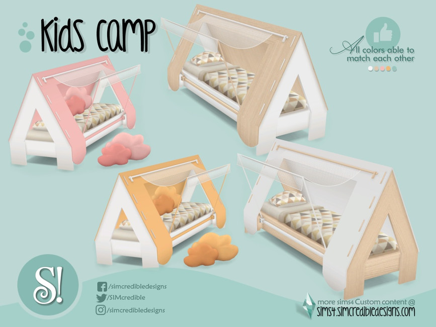The Sims Resource - Kids Camping bed