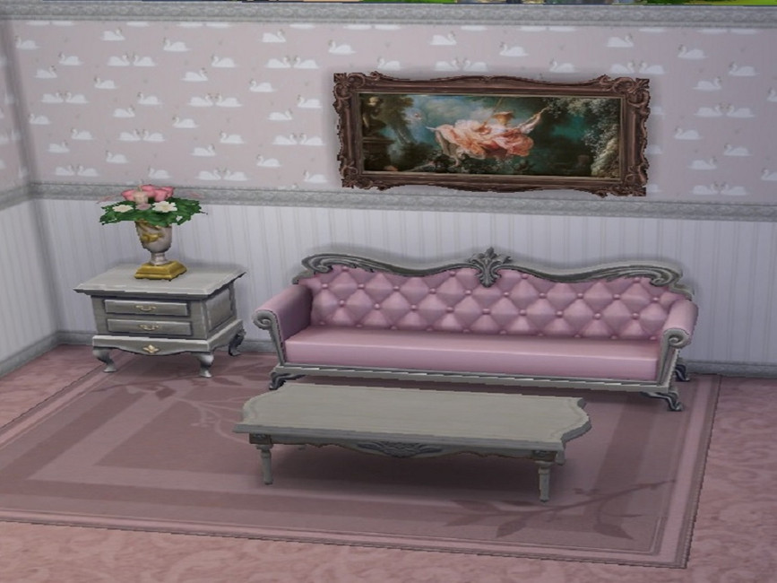 The Sims Resource - Swans with Crowns in Pink and Mint