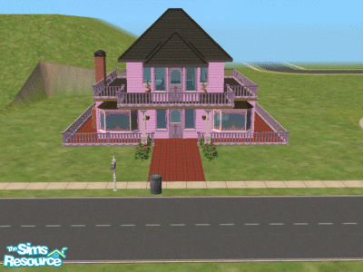 The Sims Resource | Pink Cottage