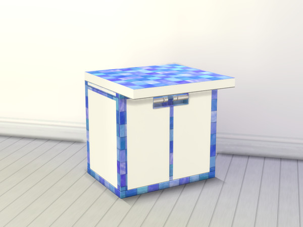 The Sims Resource - Glass Tiled Kitchen Counter Island
