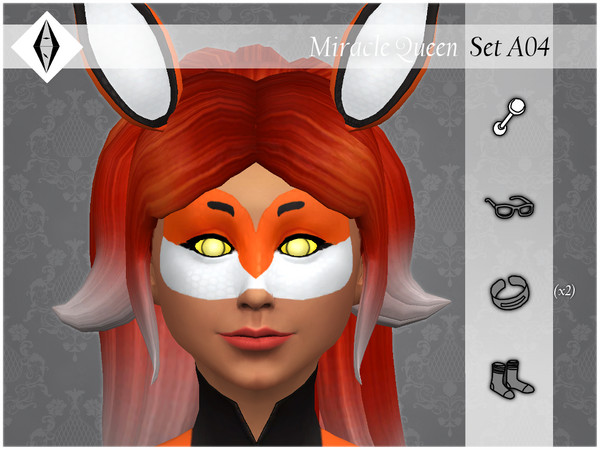 The Sims Resource - Alya Cesaire - Set010 - Hair - EA