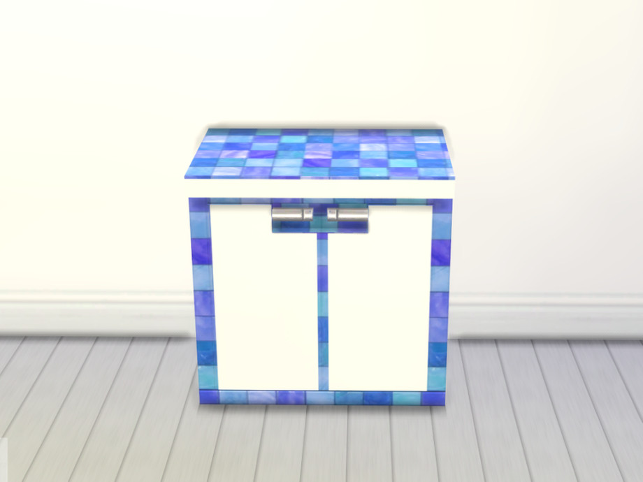 The Sims Resource | Glass Tiled Kitchen Counter