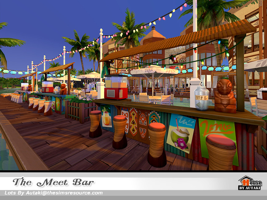 The Sims Resource - The Meet Bar NoCC