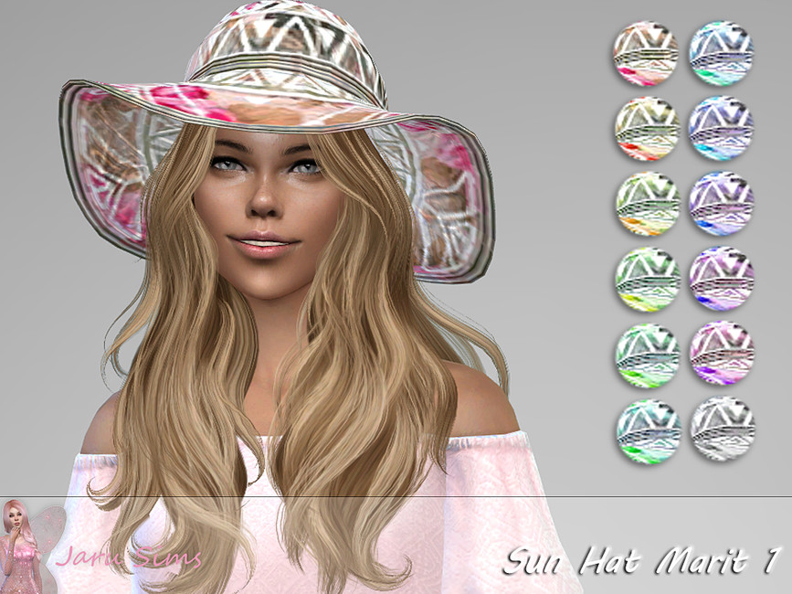 The Sims Resource - Sun Hat Marit 1