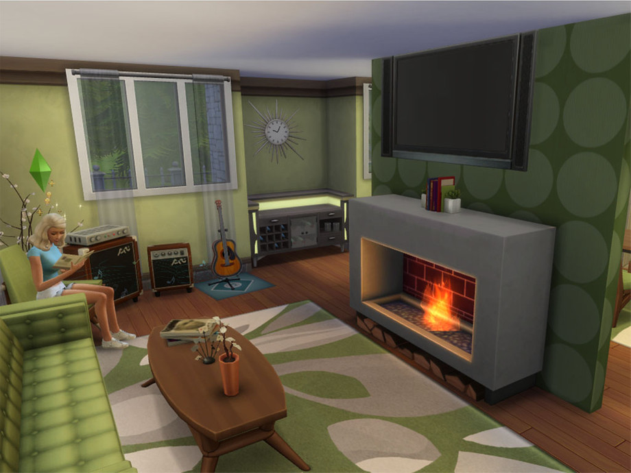 The Sims Resource | A Cottage Renovated Into Modern Cosmolux Family ...