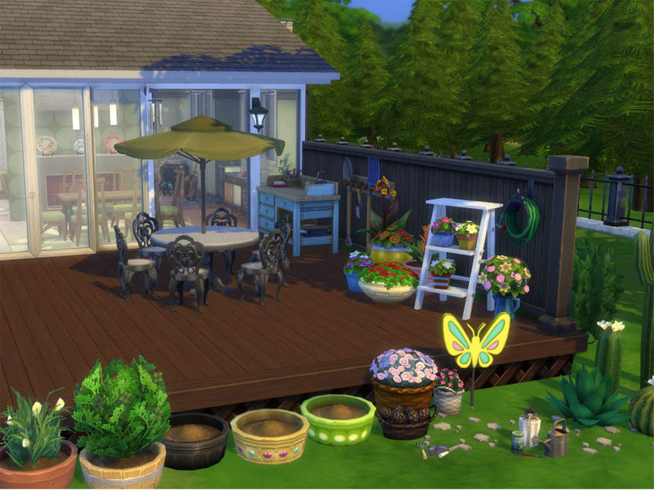 The Sims Resource | A Cottage Renovated Into Modern Cosmolux Family ...