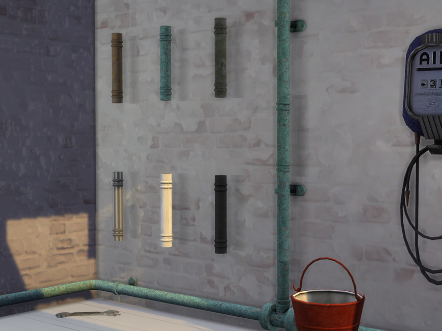 The Sims Resource - Ringed Vertical Pipe