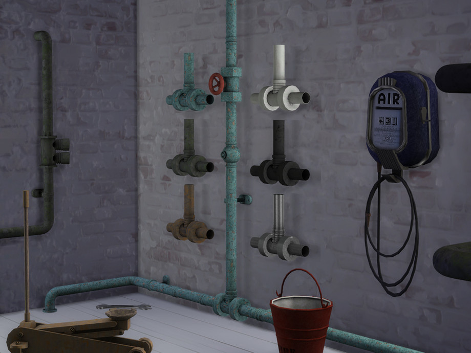 The Sims Resource | Horizontal Pipe Intersection (up)