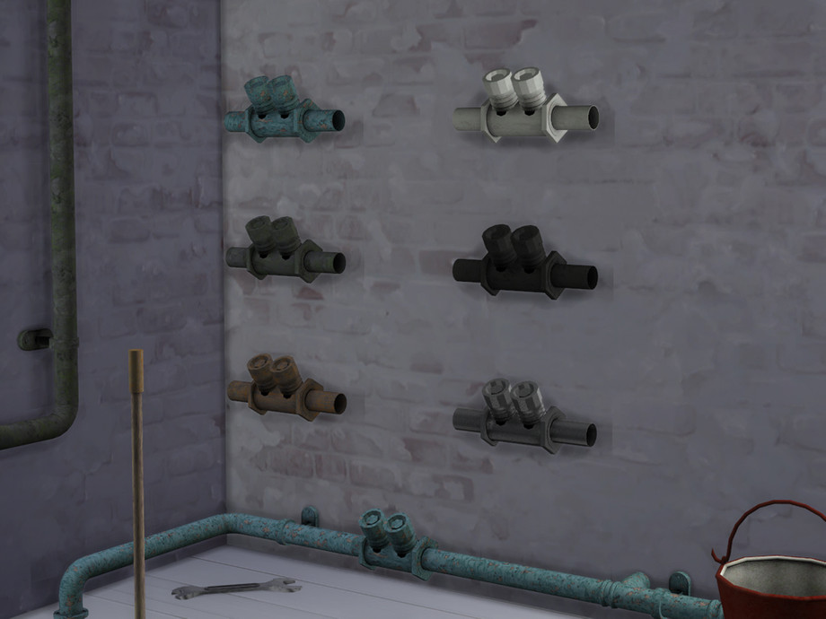 The Sims Resource | Horizontal Twin Valve (up)
