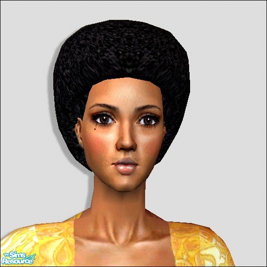 The Sims Resource | Afro [Black]