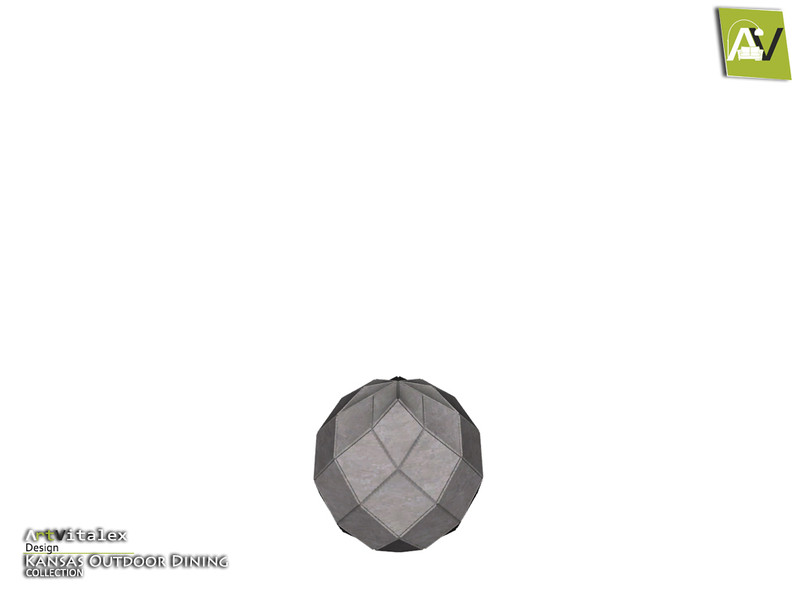 ArtVitalex's Kansas Diamond Cutting Sphere Garden Decor