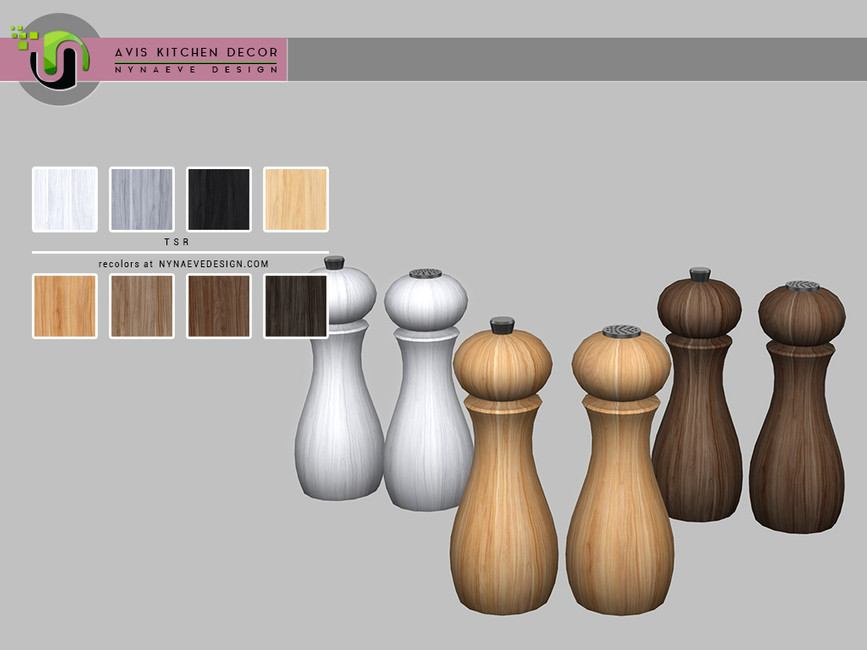 The Sims Resource - Avis Salt and Pepper Mill