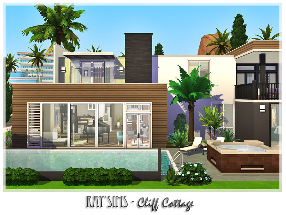 The Sims Resource | Cliff Cottage