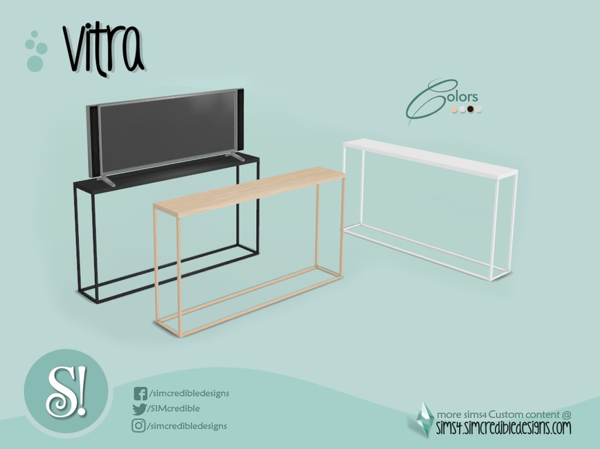 The Sims Resource - Vitra TV stand