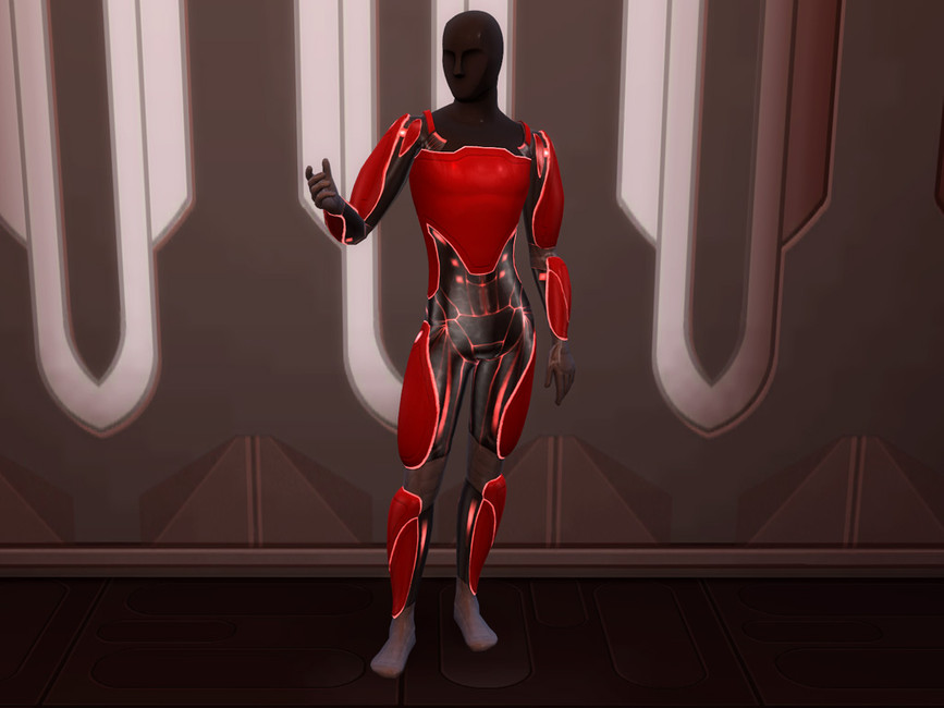 The Sims Resource - Sixam 3 Alien Bodysuit Set (Get to Work)