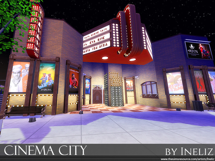 The Sims Resource - Cinema City