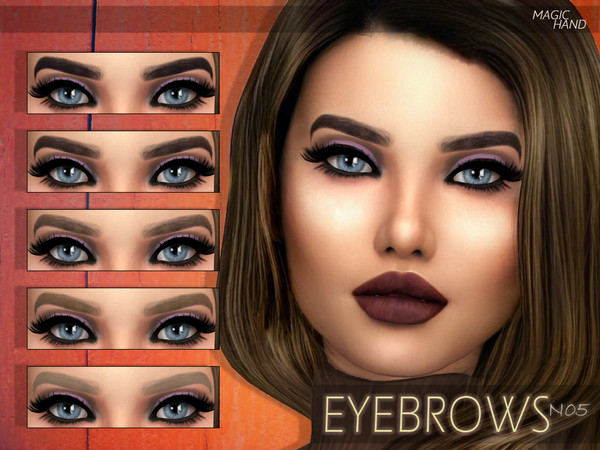 The Sims Resource | [MH] Eyebrows N05
