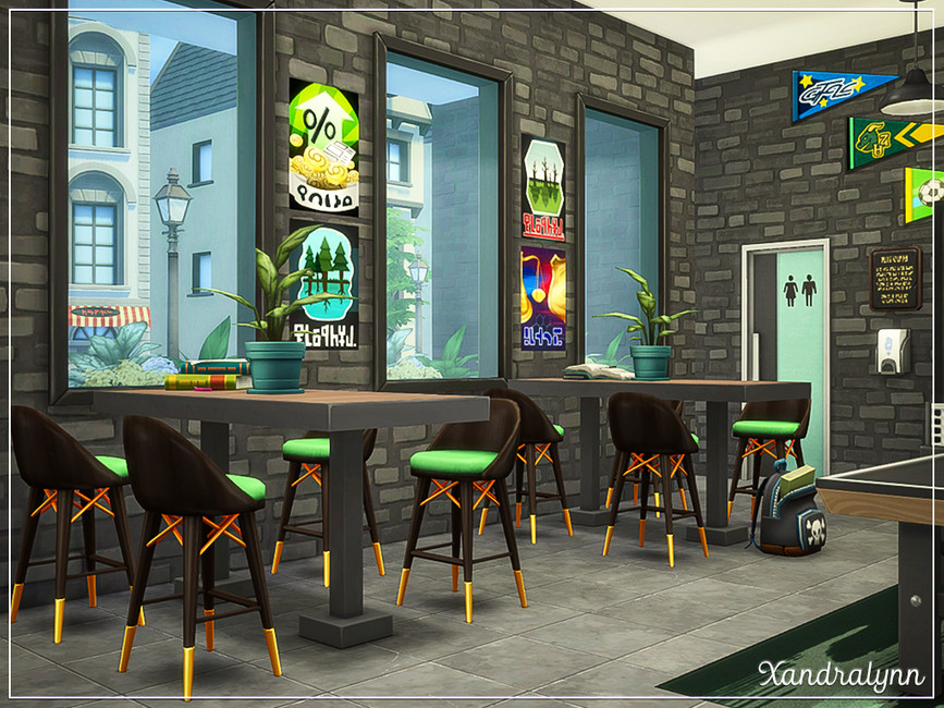 The Sims Resource - Student Cafe