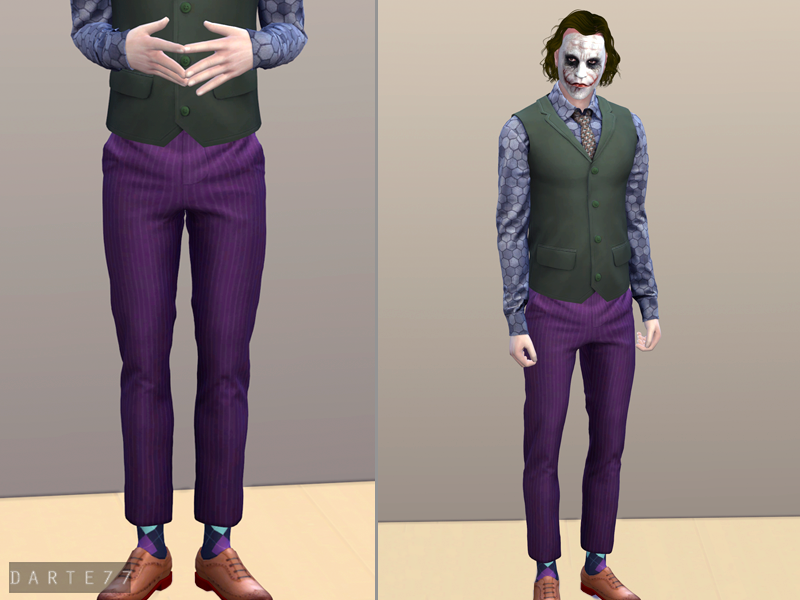 The Sims Resource | Joker (TheDarkKnight) - Bottom
