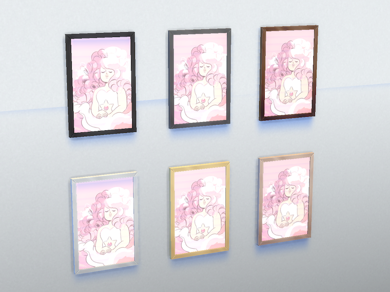The Sims Resource | Steven Universe Rose Quartz Portrait