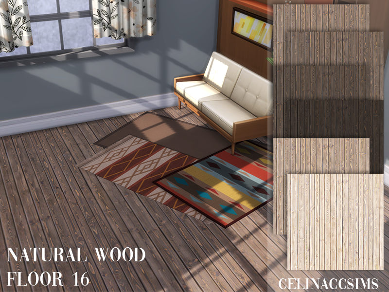 The Sims Resource | Natural wood floor 16