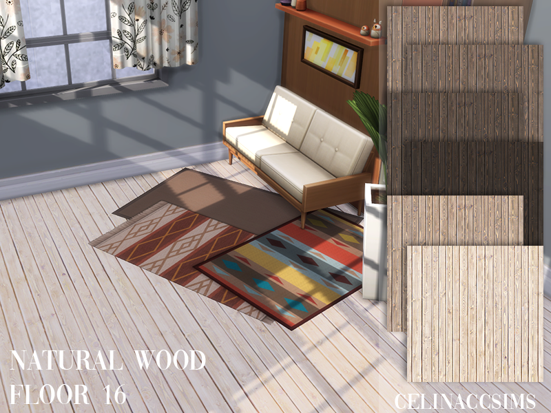 The Sims Resource | Natural wood floor 16