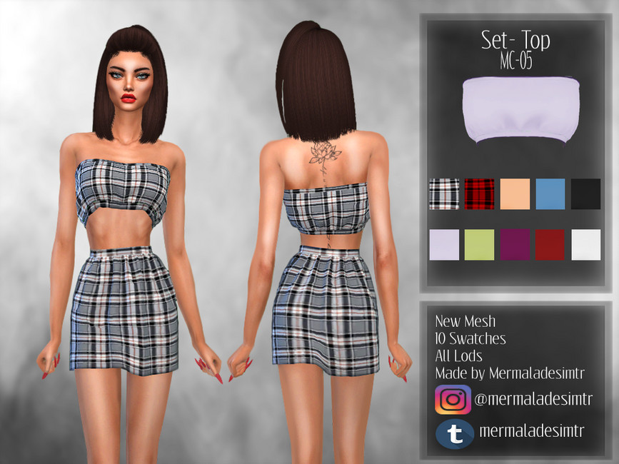 The Sims Resource - Set-Top MC05