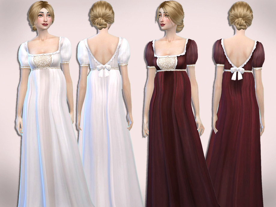 The Sims Resource | SIFIX Nellie Dress Recolor - Mesh needed