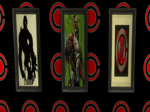 The Sims Resource | Cyborg Wall Art