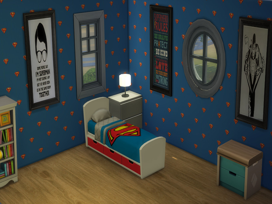 The Sims Resource - DC Heroes Set