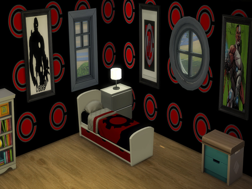 The Sims Resource - DC Heroes Set