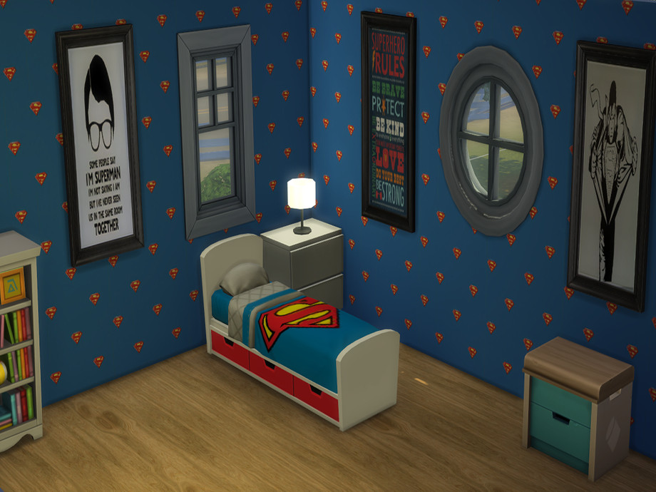 The Sims Resource | DC Heroes Set