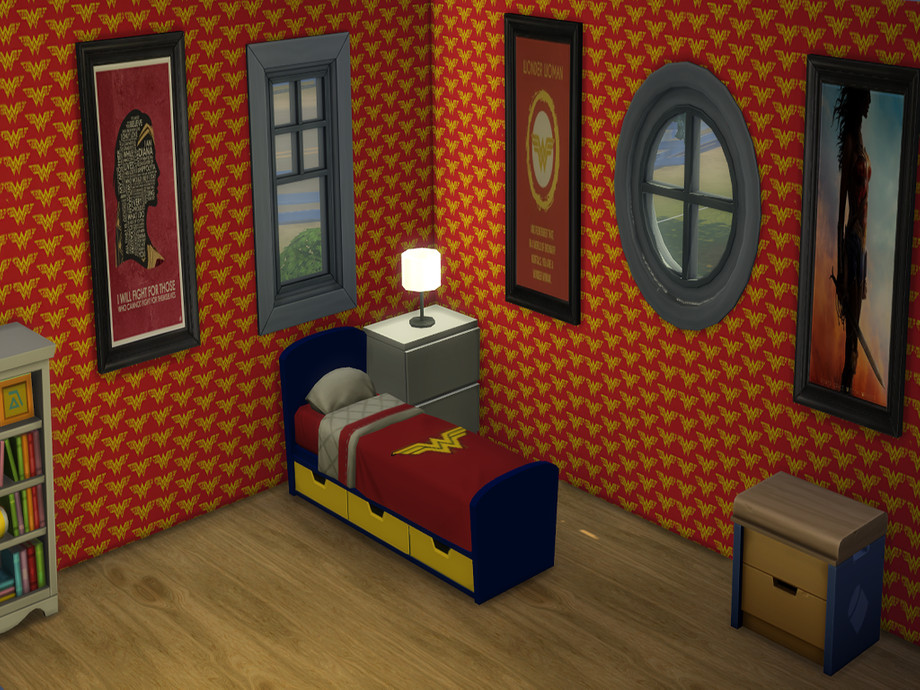 The Sims Resource | DC Heroes Set