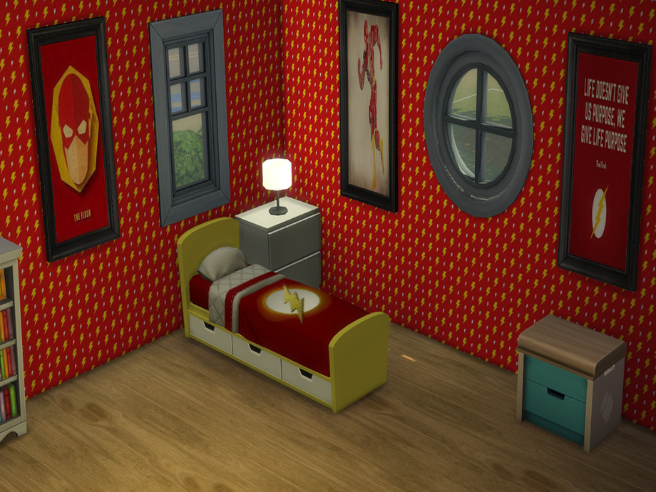 The Sims Resource | DC Heroes Set