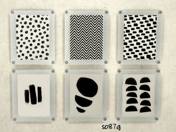 The Sims Resource | abstract set