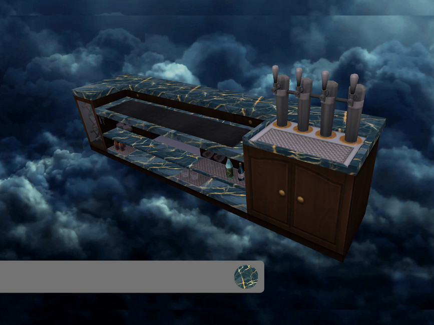 The Sims Resource - Marble Series - Bar