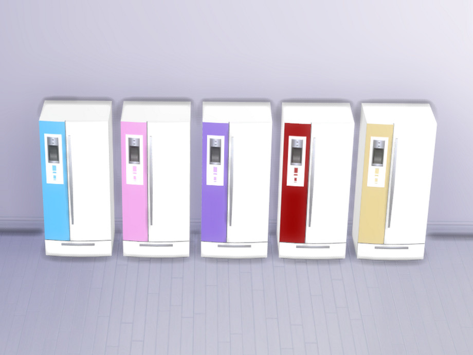 The Sims Resource | Luscious Kitchen Fridge White