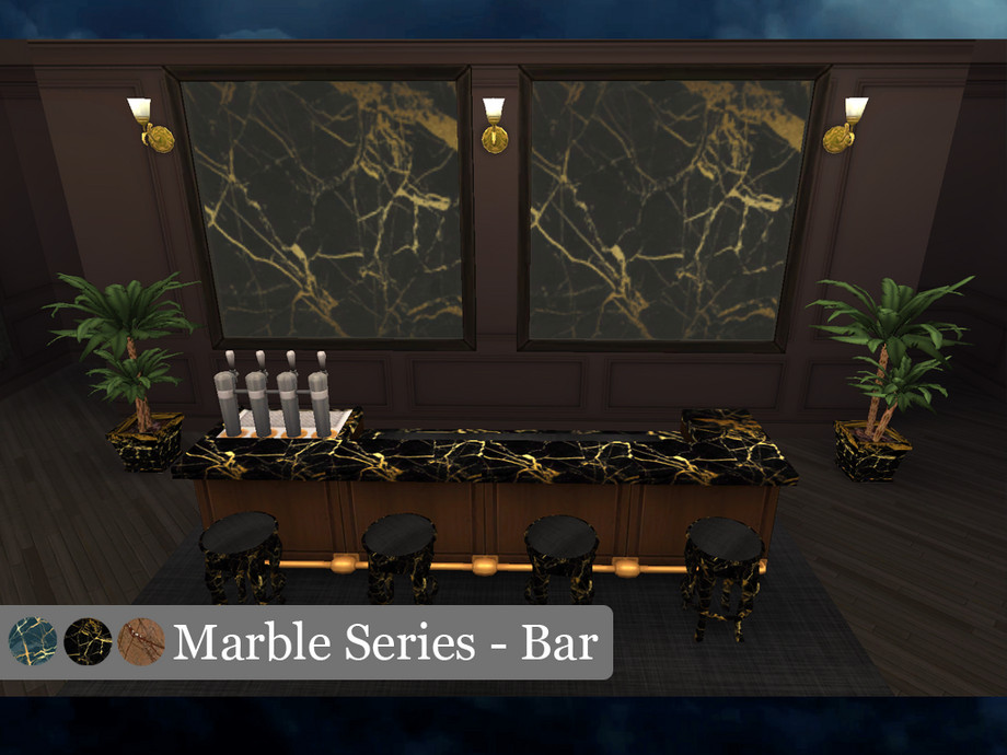 The Sims Resource | Marble Series - Bar