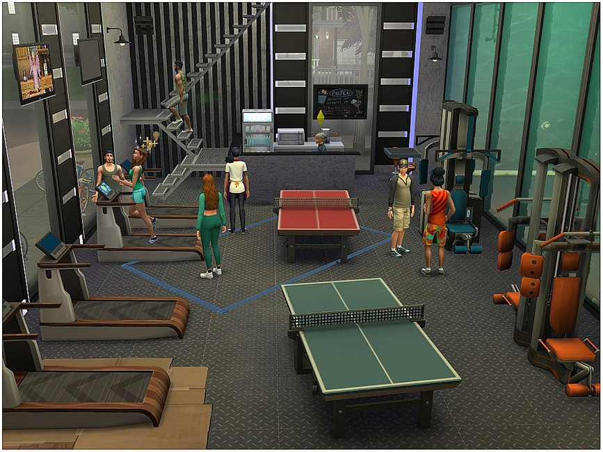 The Sims Resource - Town Gym