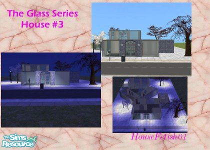 The Sims Resource - The Glass House Series House #3