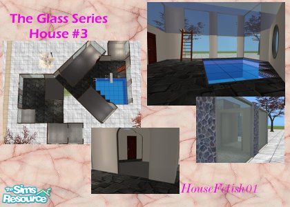 The Sims Resource | The Glass House Series House #3