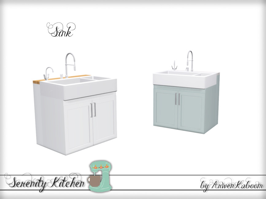 The Sims Resource - Serenity Kitchen - Sink
